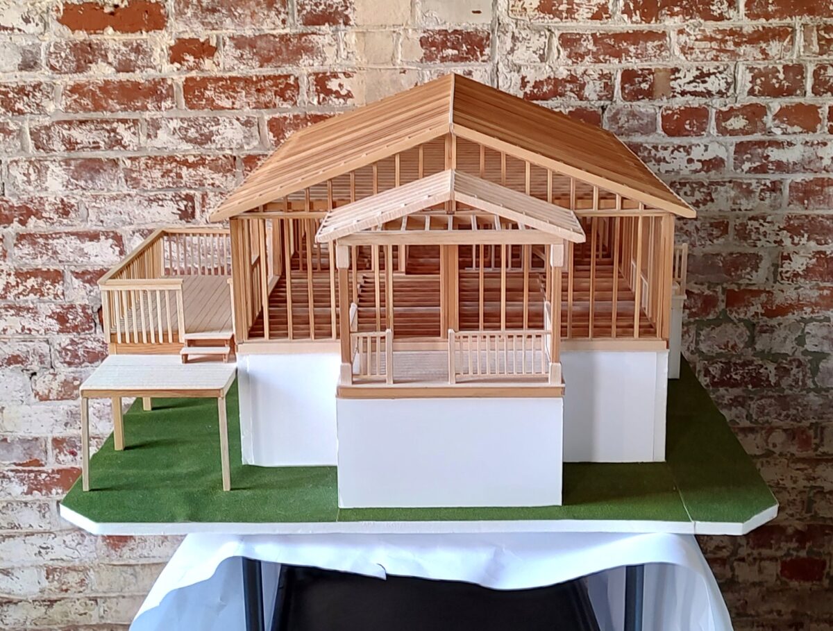 Architectural Model of Timber Framed House - SOLD - Vintage Industrial ...