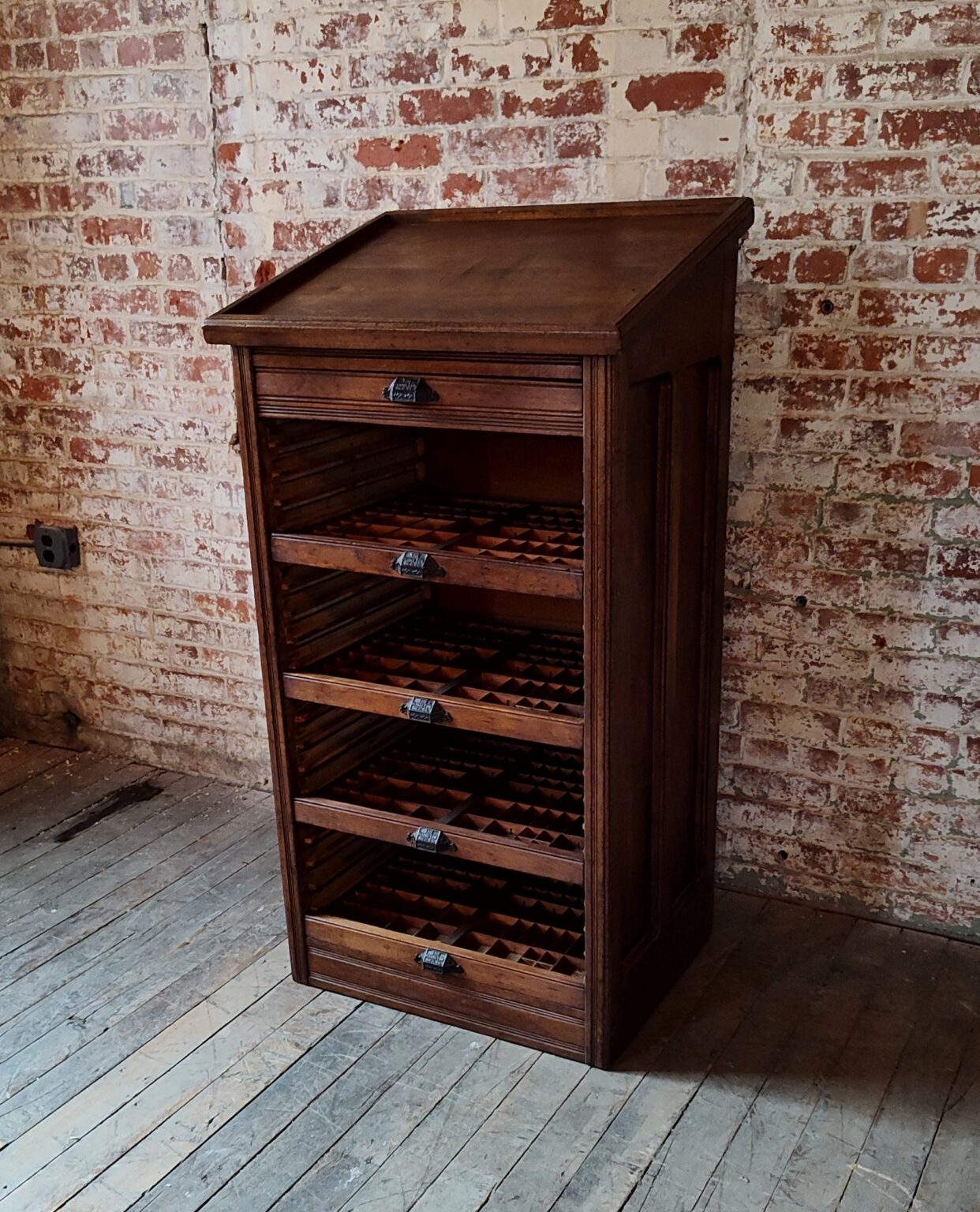 Vintage Lectern / Restaurant Host Station - SOLD - Vintage Industrial ...