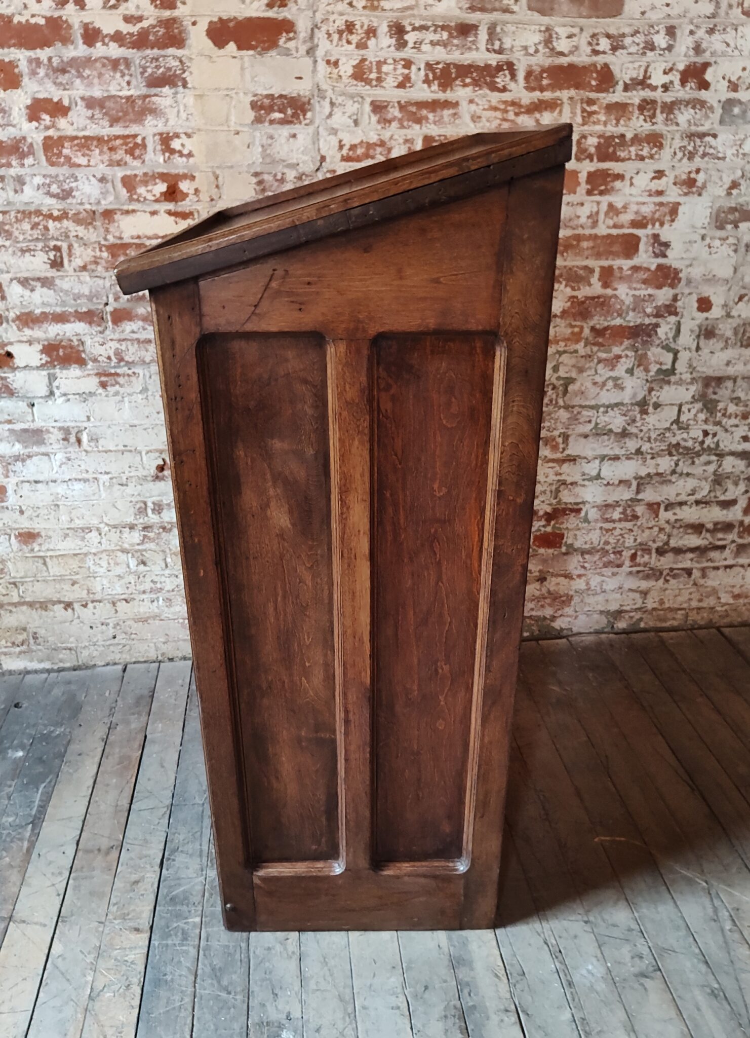 Vintage Lectern / Restaurant Host Station - SOLD - Vintage Industrial ...