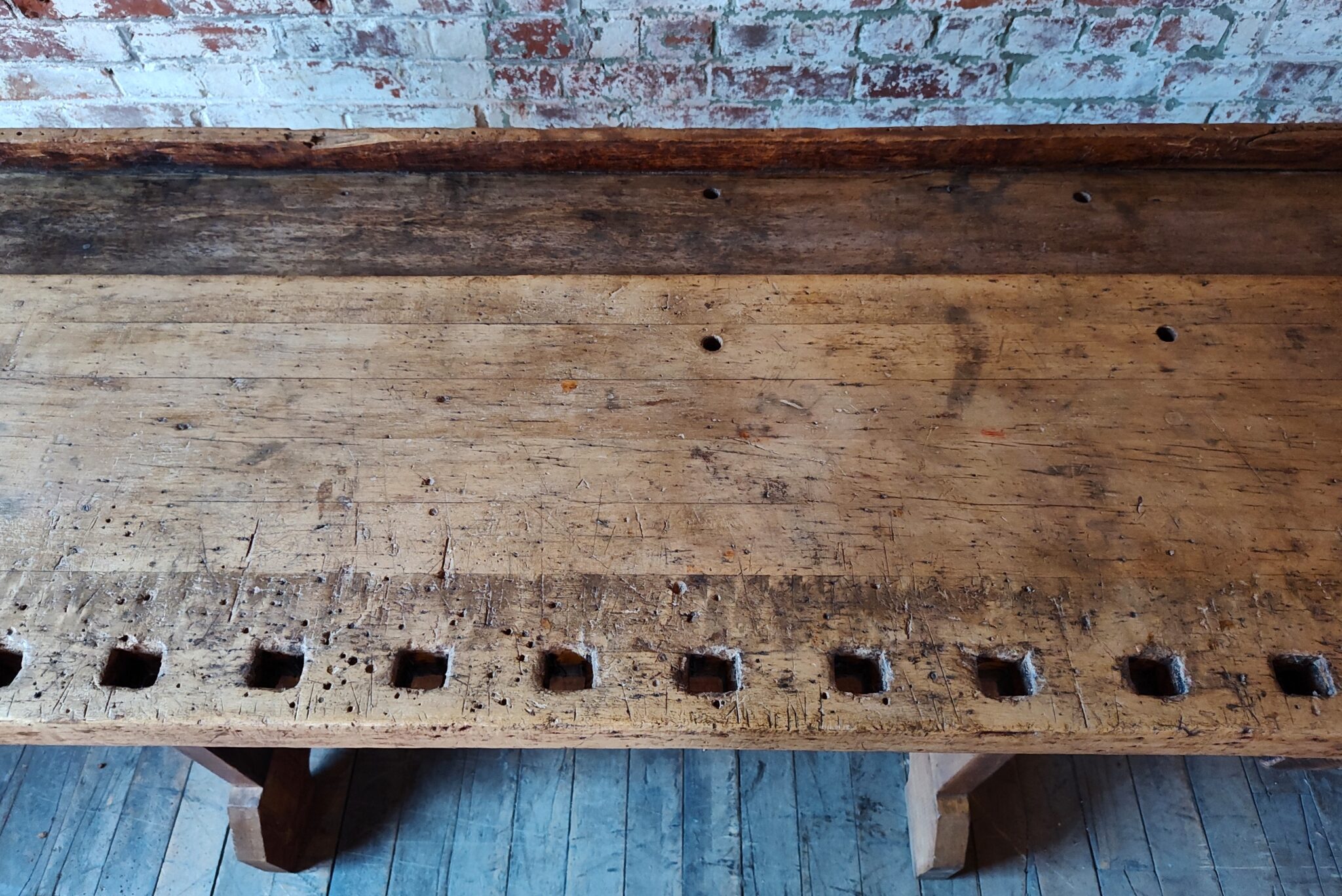 Antique Carpenter's Workbench - SOLD - Vintage Industrial by Get Back, Inc