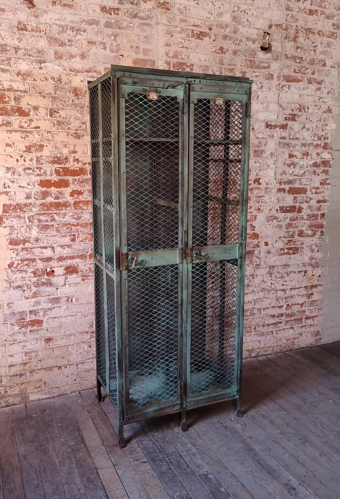 Antique Industrial Metal Lockers by Edward Darby & Sons, Inc. - SOLD ...