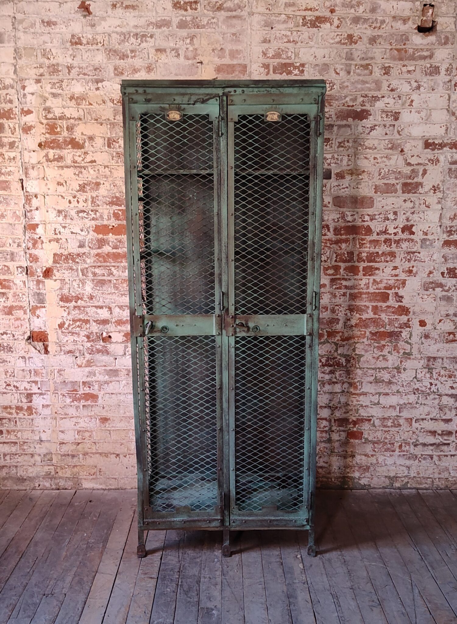 Antique Industrial Metal Lockers by Edward Darby & Sons, Inc. - SOLD ...
