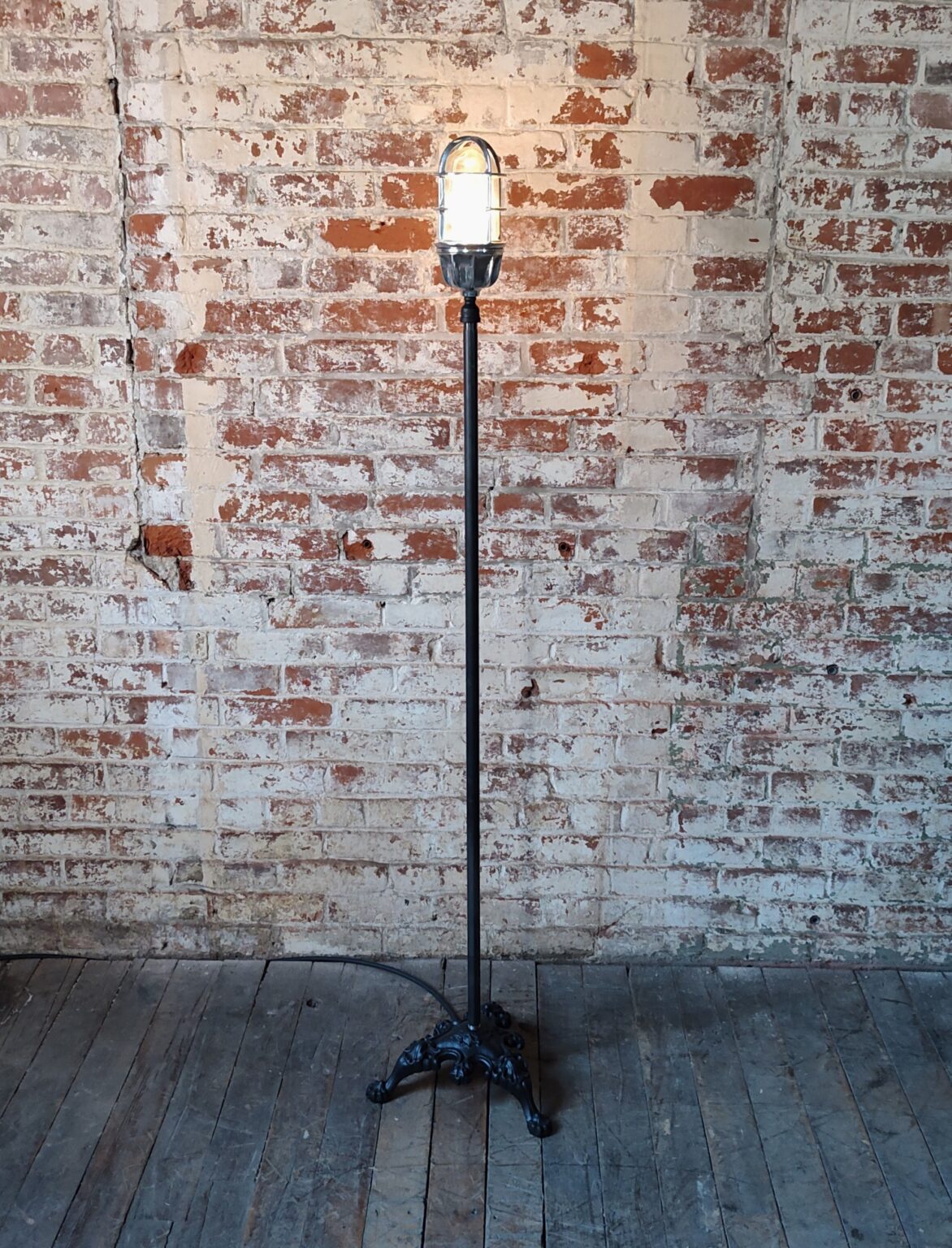 Theater Ghost Light / Floor Lamp - SOLD - Vintage Industrial by Get ...