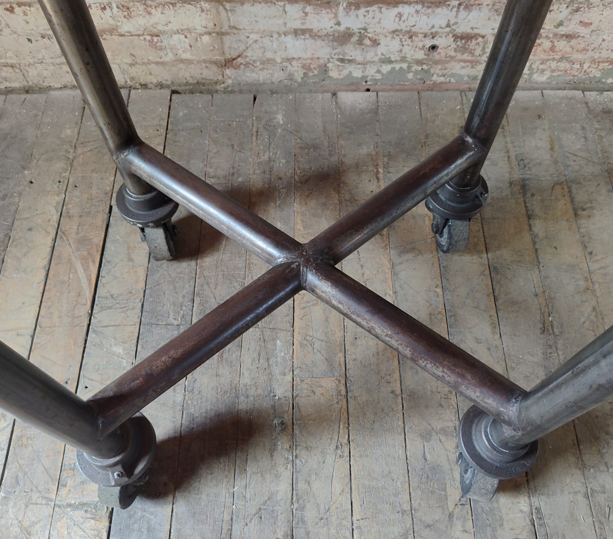 Vintage Industrial Steel Bar Cart by Nolan Corp. Rome, NY - SOLD ...