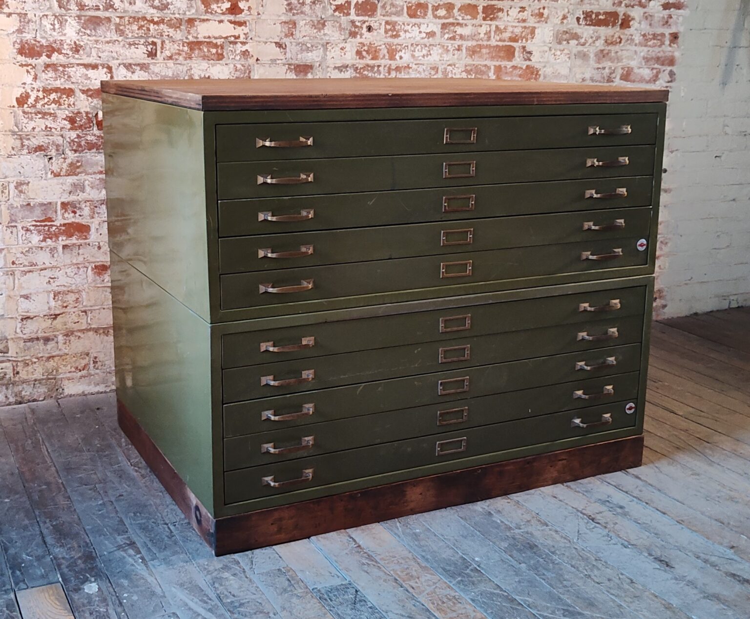 Vintage Industrial Flat File Cabinet - SOLD - Vintage Industrial by Get ...