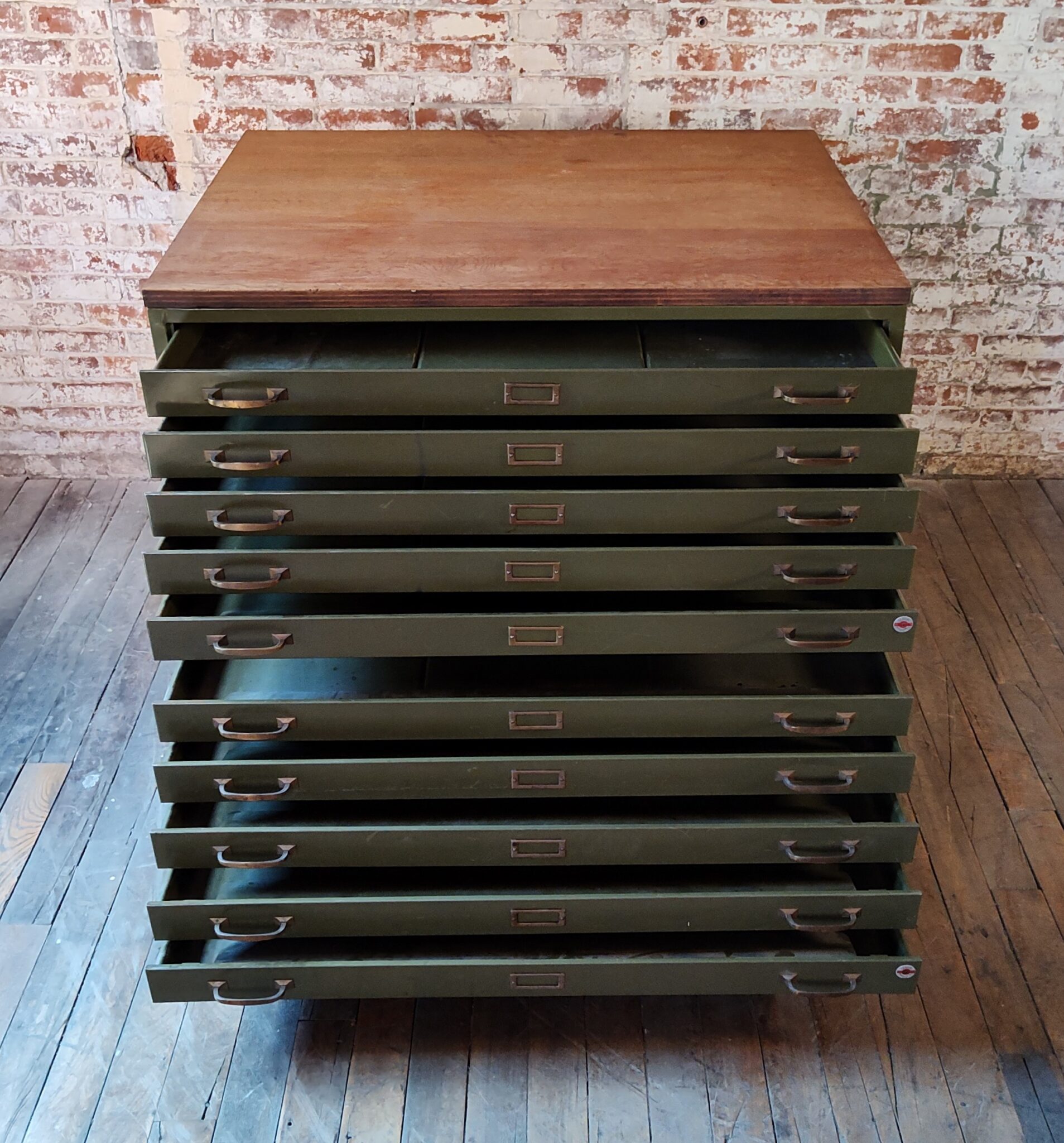 Vintage Industrial Flat File Cabinet - SOLD - Vintage Industrial by Get ...