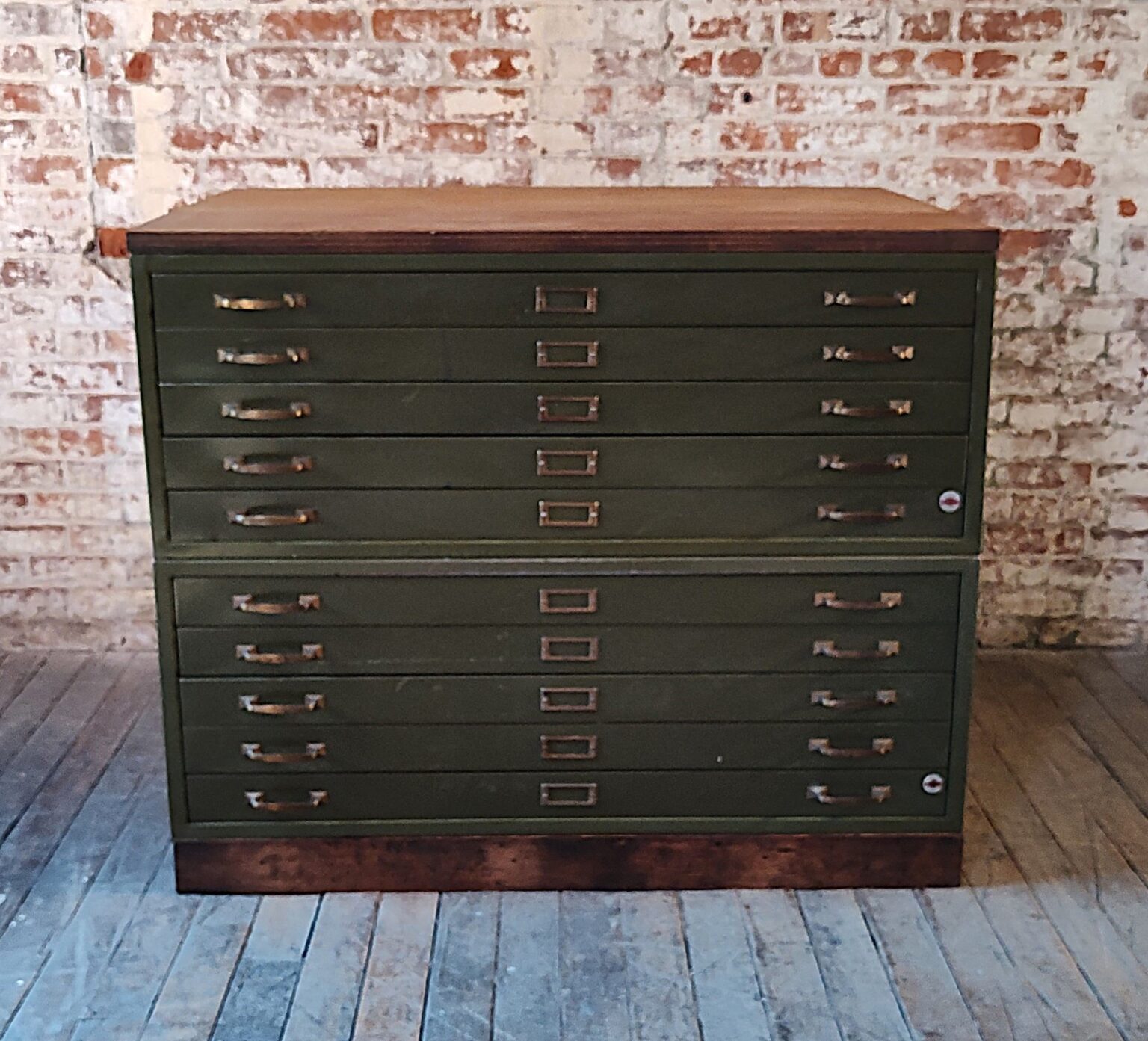 Vintage Industrial Flat File Cabinet - SOLD - Vintage Industrial by Get ...