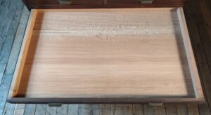 Vintage Double Stack Flat File with Brass Handles - SOLD - Vintage ...