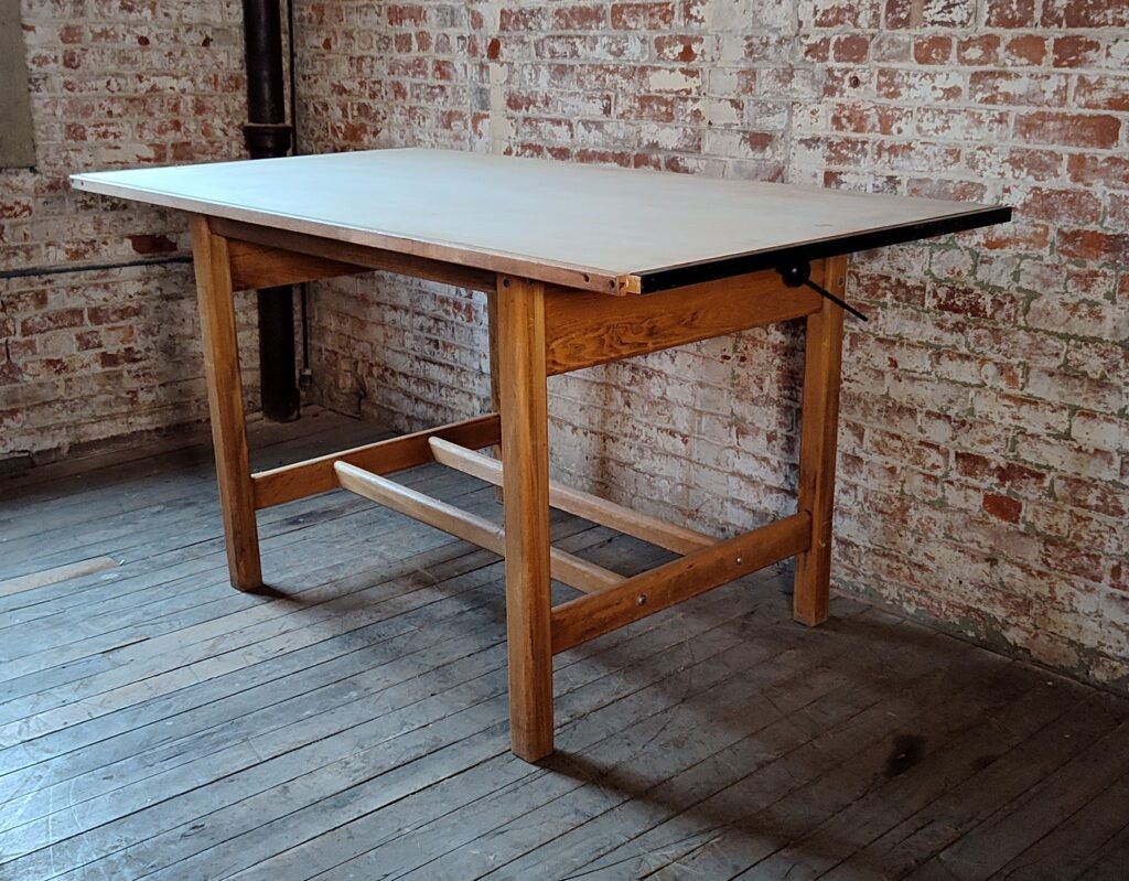 Vintage Adjustable Hamilton Drafting Table / Desk - SOLD - Vintage ...
