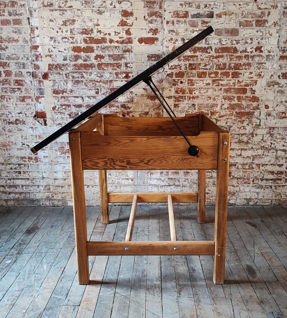 Vintage Adjustable Hamilton Drafting Table / Desk - SOLD - Vintage ...